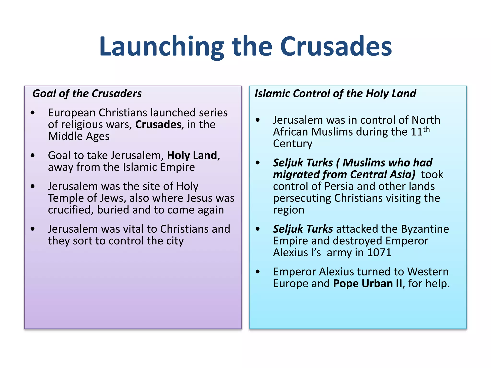 The 1st and 3rd Crusades | PPT