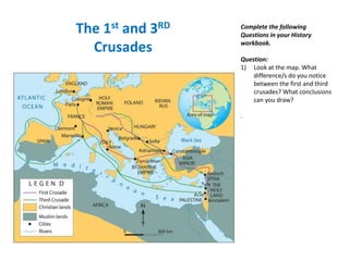 Third Crusades Map