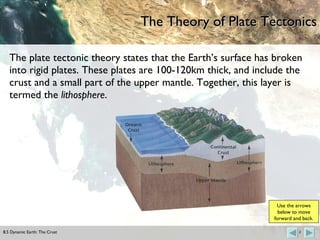 The Crust [11EES - Dynamic Earth] | PPT
