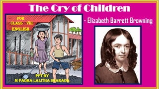 The cry of children | PDF