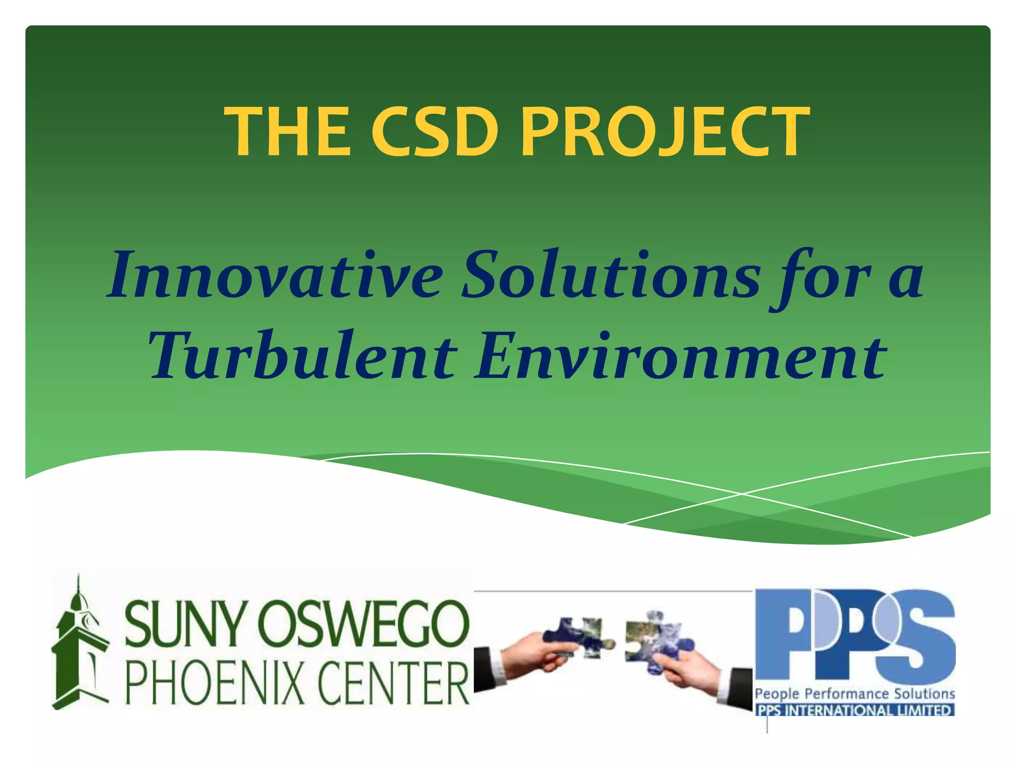 The csd project powerpoint - team sheldon | PPTX