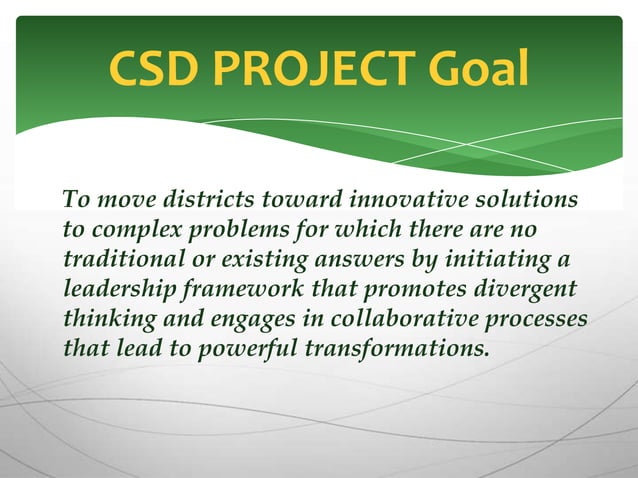 The csd project powerpoint - team sheldon | PPTX