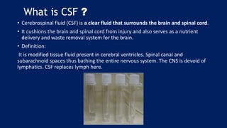 THE CSF seminar s.r.chauhan.pptx
