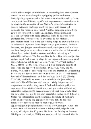 The ‘CSI Effect’ Does It Really Exist by Honorable Donald E. She.docx