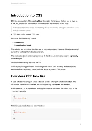 The CSS Handbook | PDF