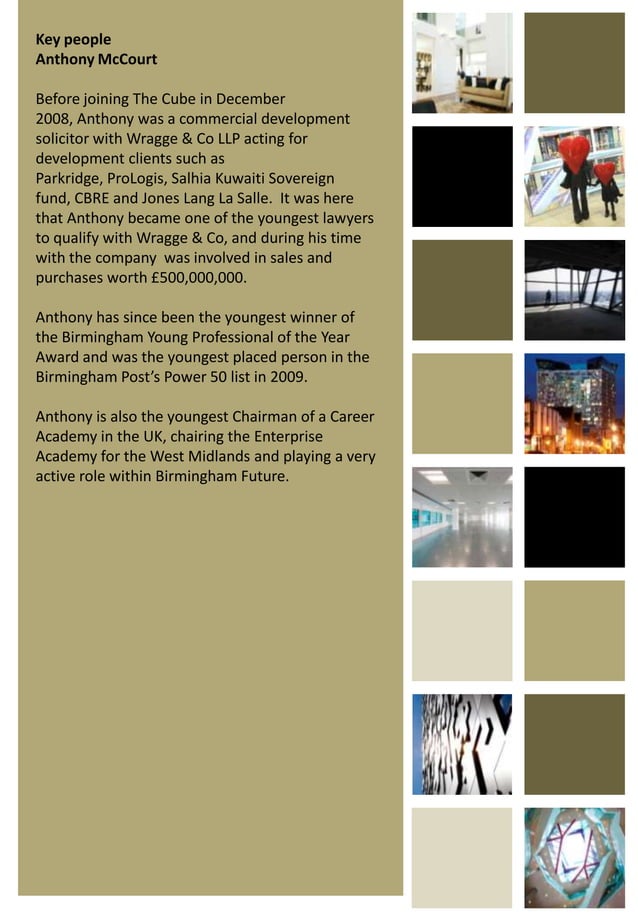 The Cube Factsheet | PDF