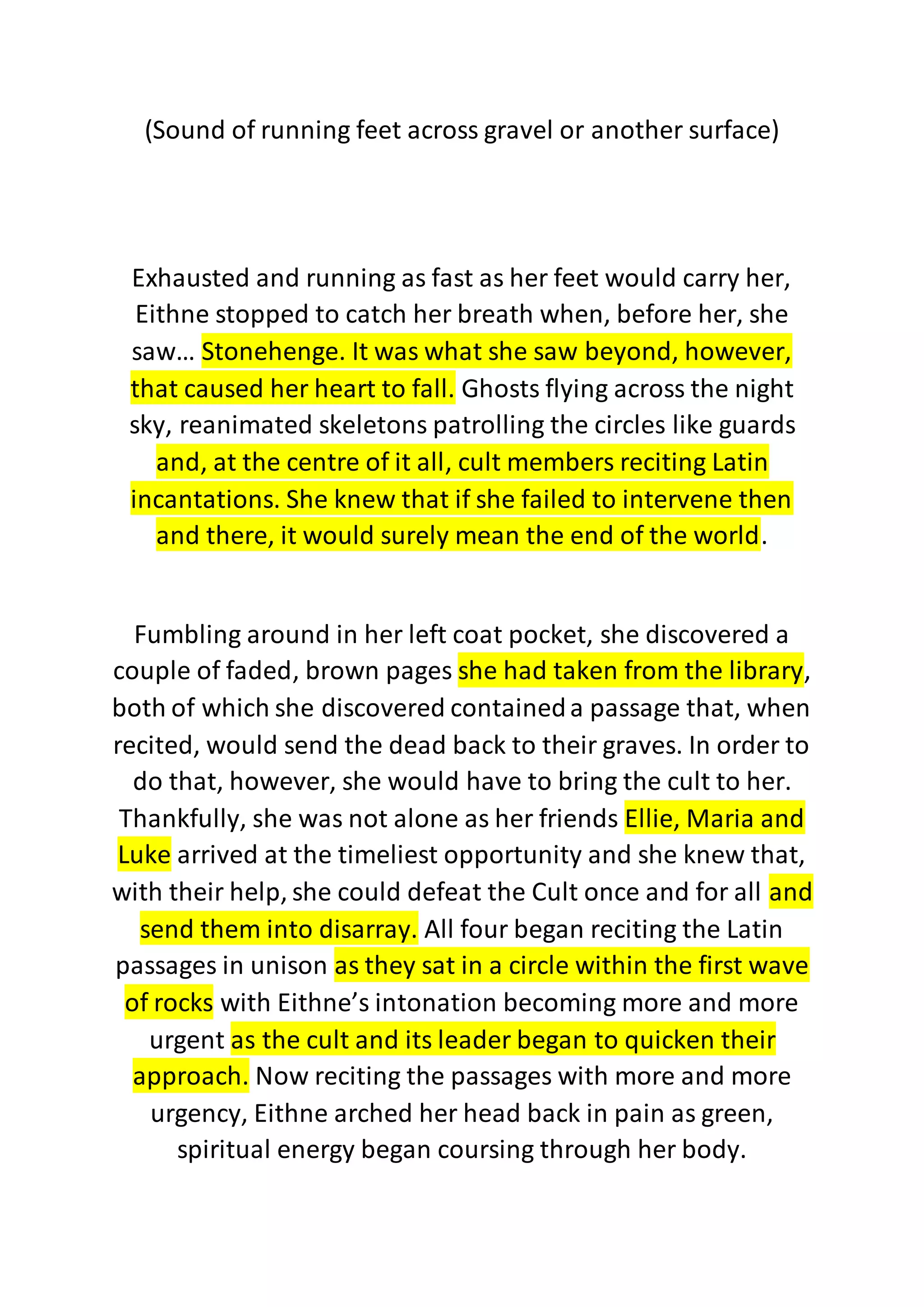 The Cult of Stonehenge Final Script | PDF