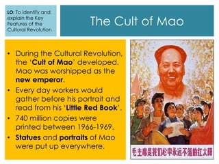The Cultural Revolution - Key Features & Consequences | PPTX
