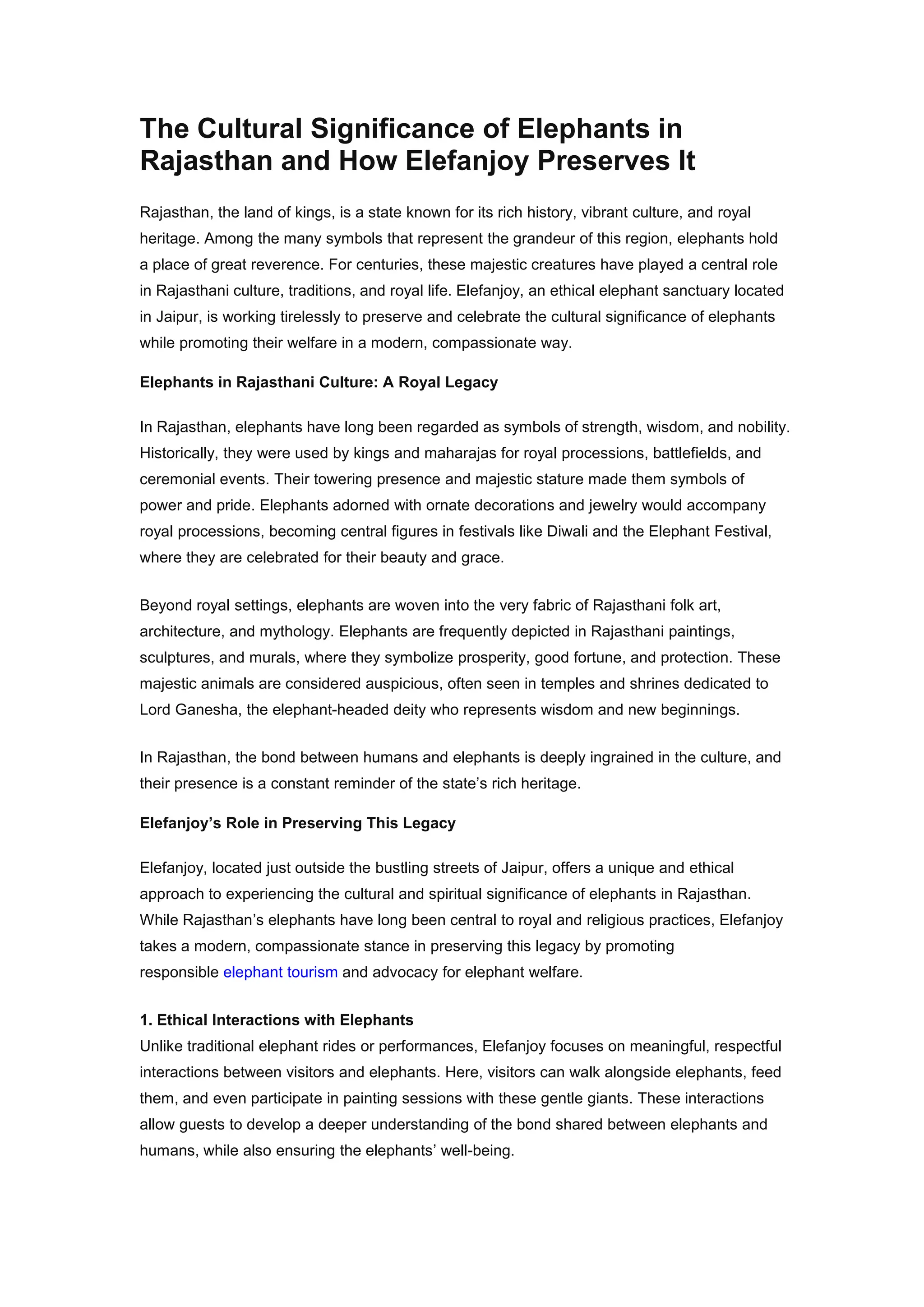 The Cultural Significance of Elephants in Rajasthan.pdf