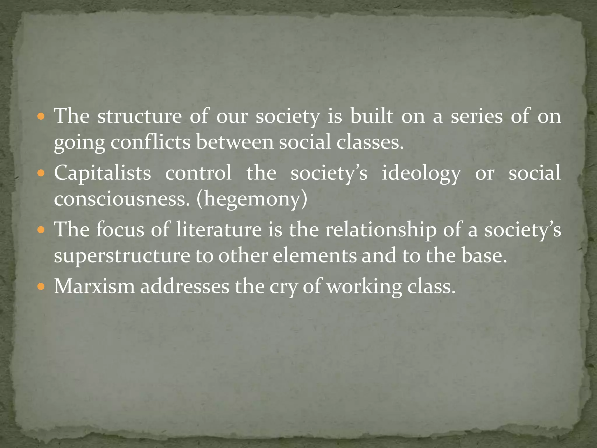 The Marxist Criticism | PPTX