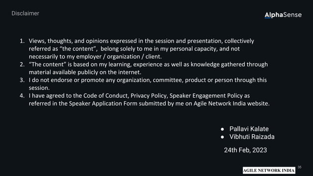 ANIn Pune Feb 2024 |Culture Blend- Vibhuti Raizada & Pallavi Kalate | PPT