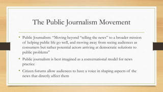 The Culture of Journalism ppt | PPTX