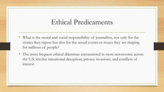 The Culture of Journalism ppt | PPTX
