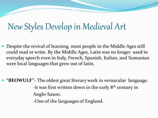 The culture of medieval europe | PPTX