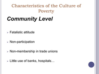 The Culture of Poverty.pptx