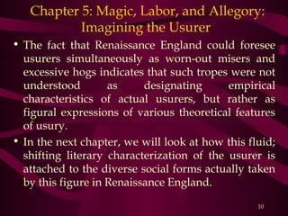 The Culture of Usury in Renaissance England | PPT