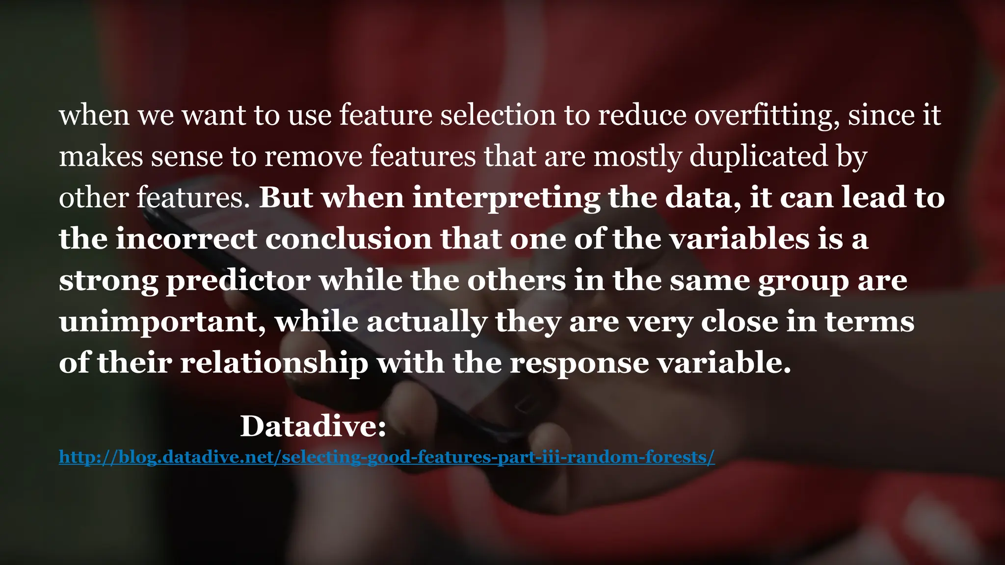 The curious case of wisconsin diagonstic dataset | PPTX