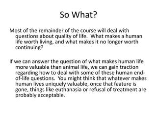 The current moral status of animal experimentation ( | PPTX