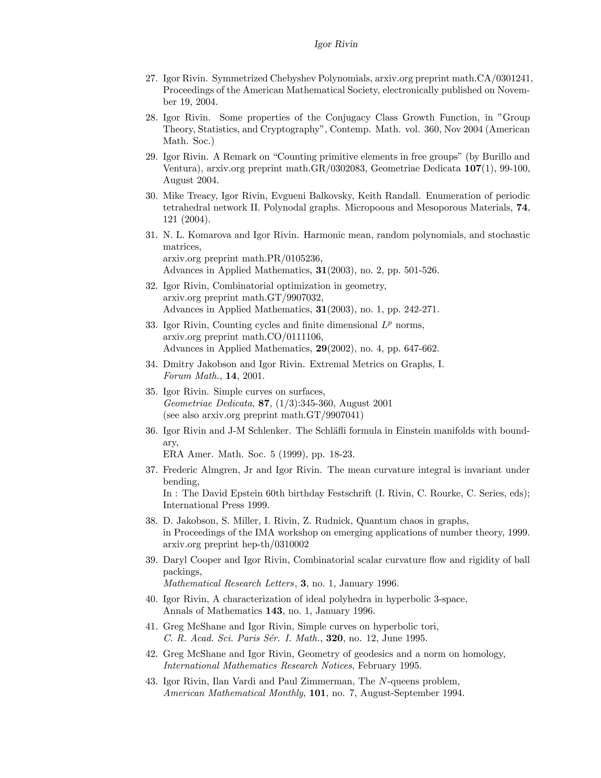 An up to date resume. | PDF