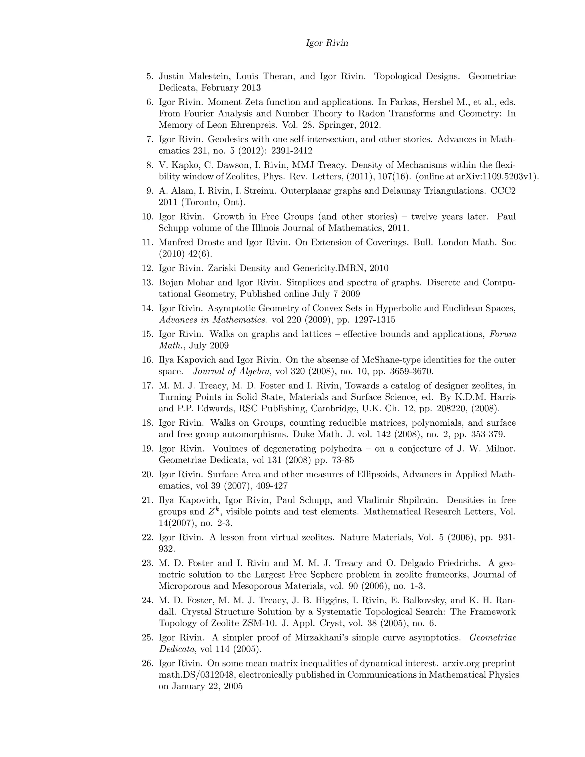 An up to date resume. | PDF