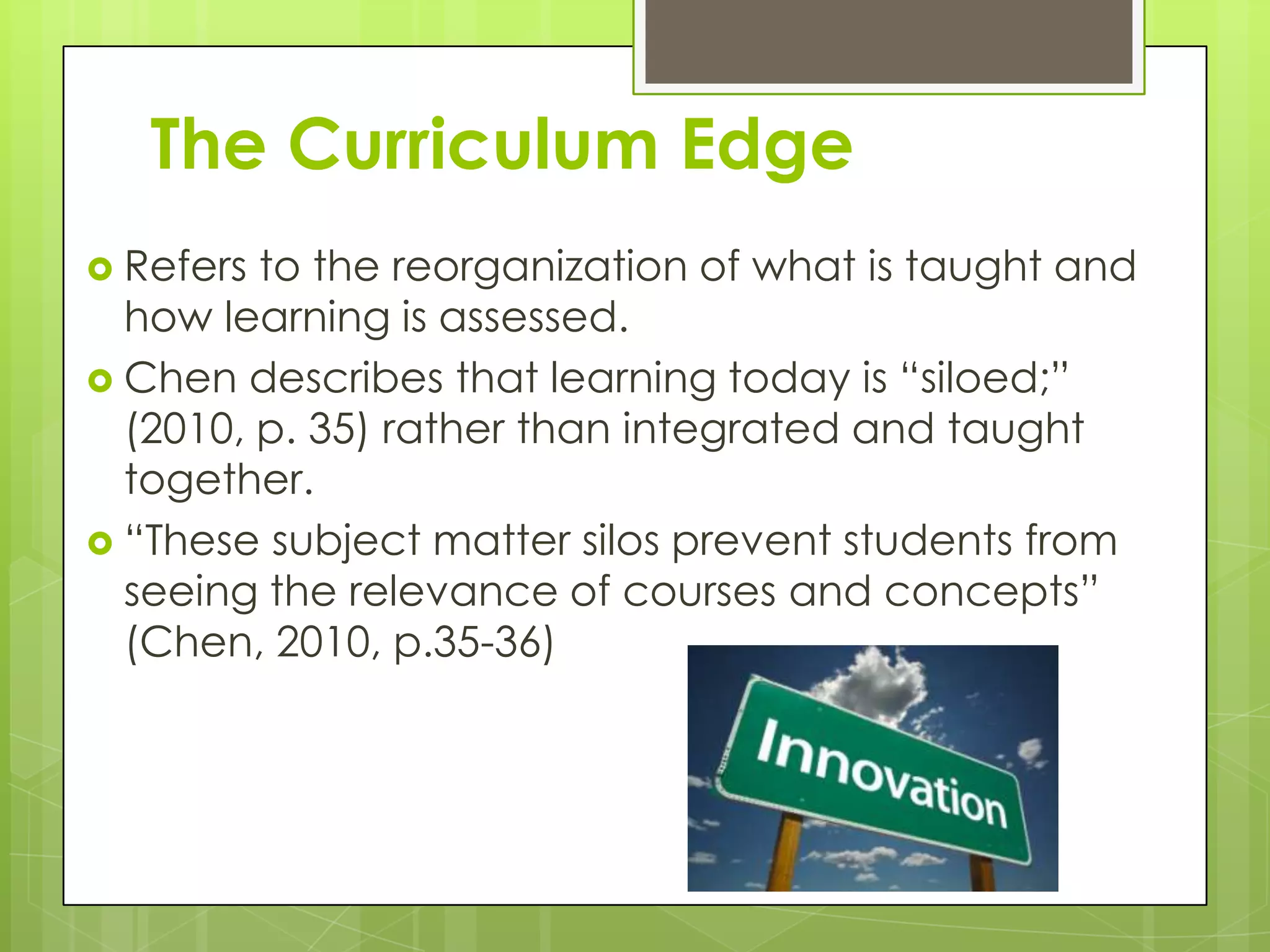 The curriculum edge | PPTX | Educational Assessment | Education