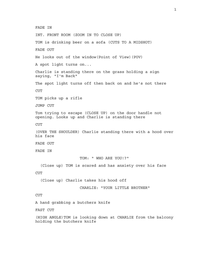 The cursed child Script | PDF