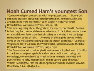 The Cursed Son Noah