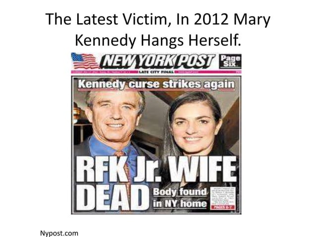 The curse of the kennedys | PPT