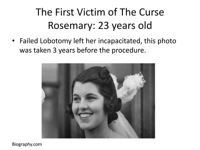 The curse of the kennedys | PPT