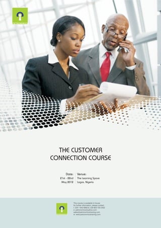 The customer connection course | PDF