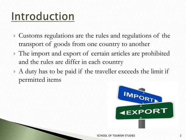 The customs act,1962 | PPTX