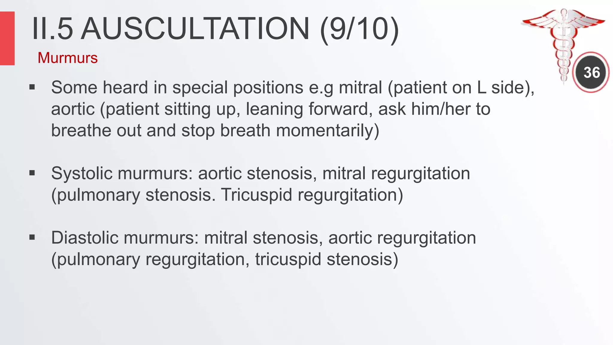 The CVS Examination | PPTX