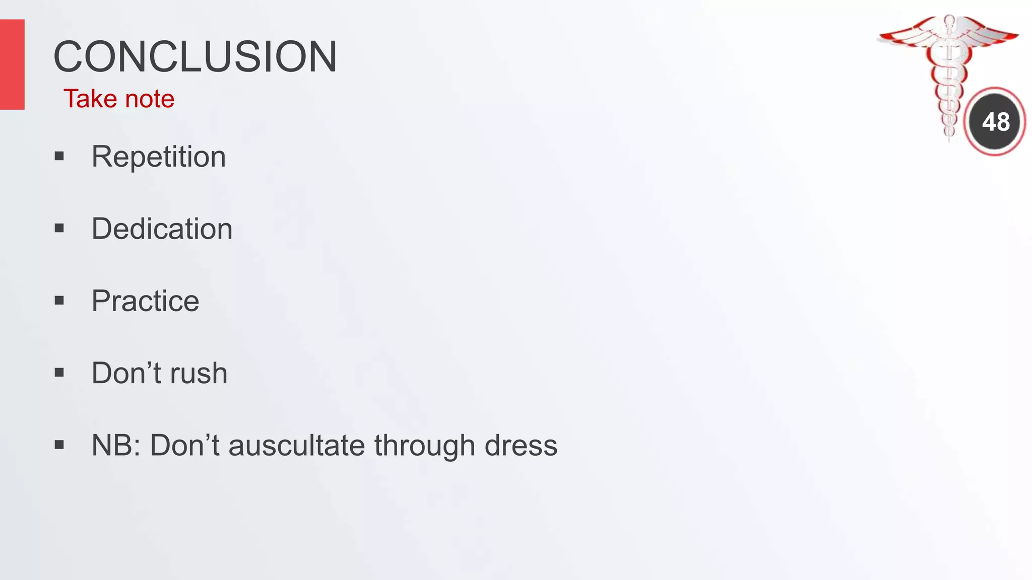 The CVS Examination | PPTX