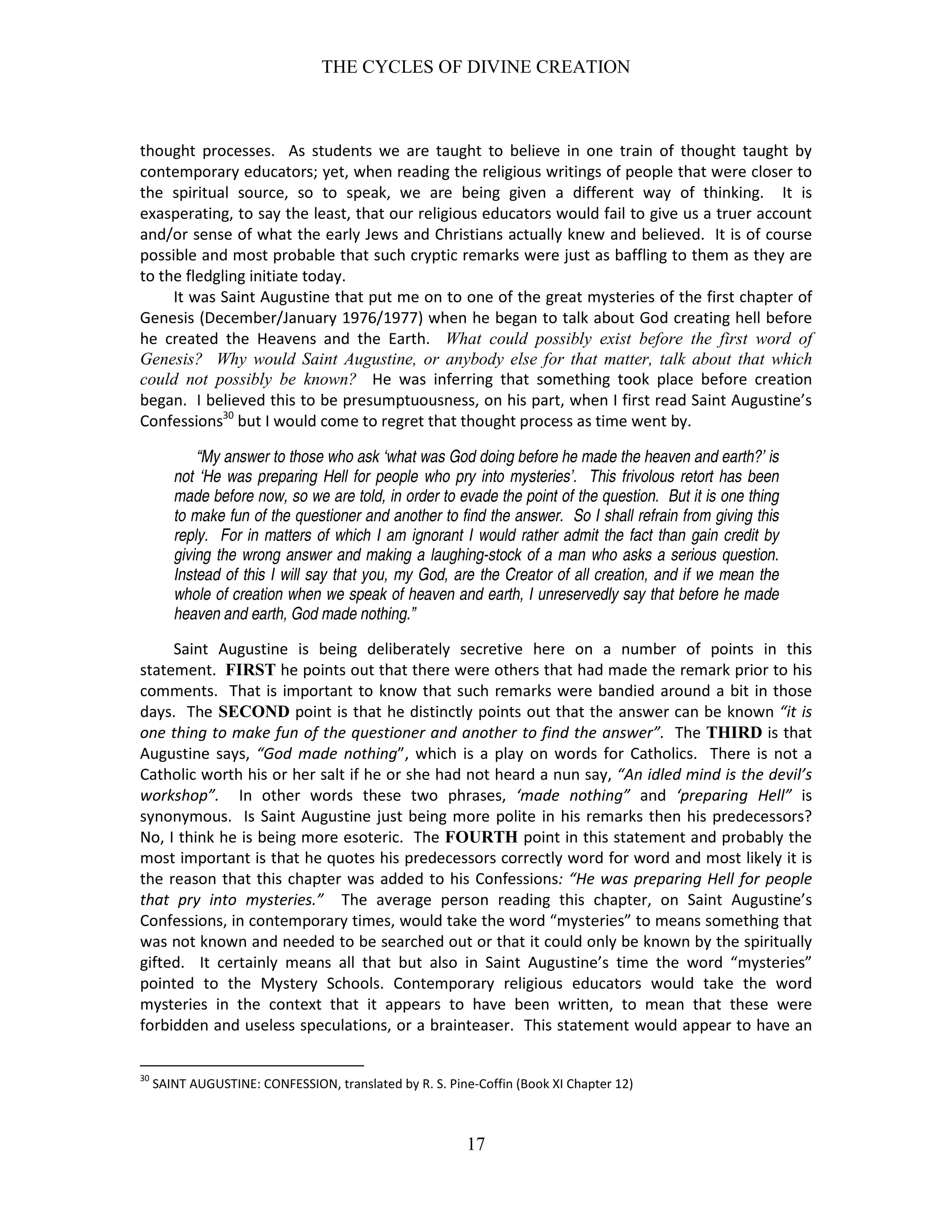 THE CYCLES OF DIVINE CREATION & THE UNIVERSAL MATHEMATICAL MATRIX | DOCX