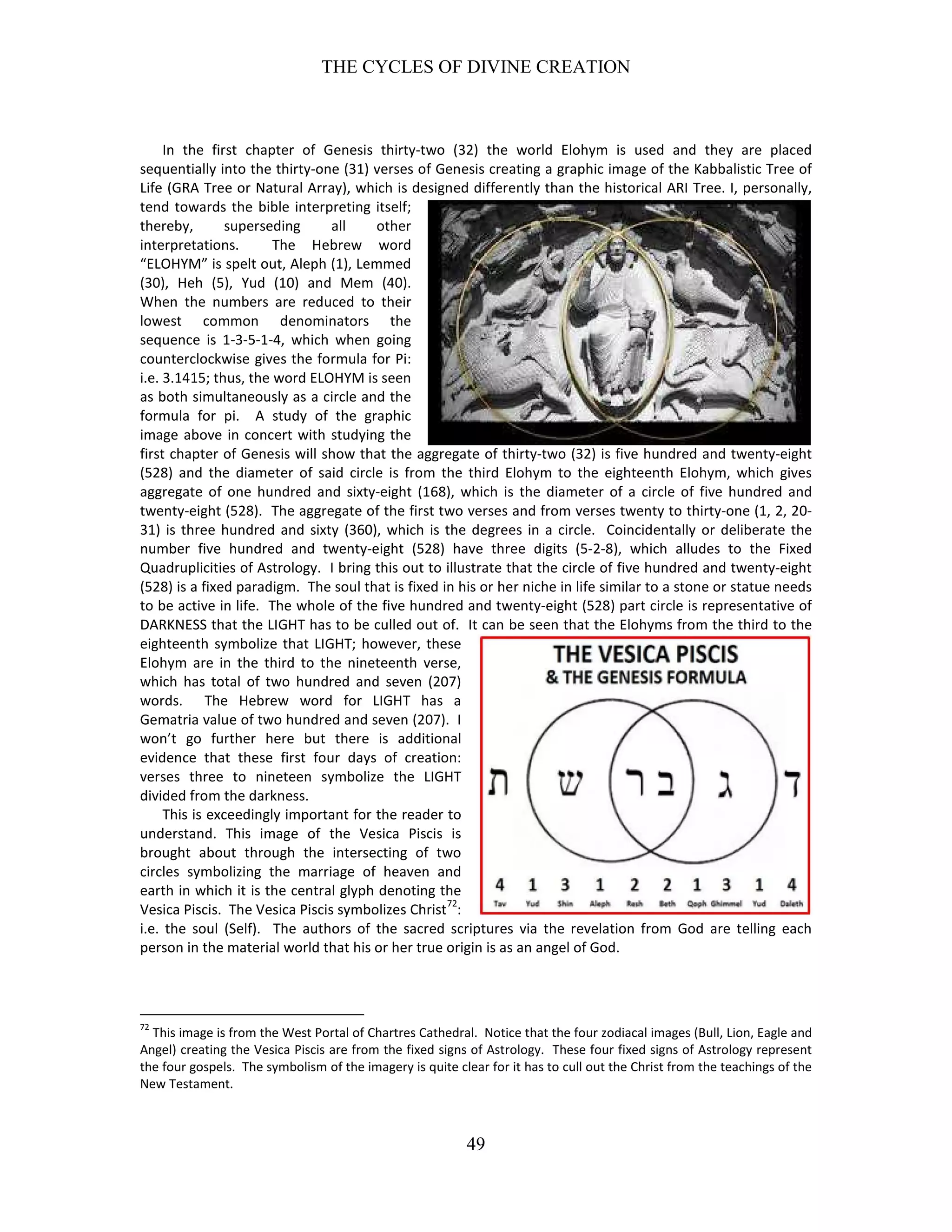 THE CYCLES OF DIVINE CREATION & THE UNIVERSAL MATHEMATICAL MATRIX | DOCX