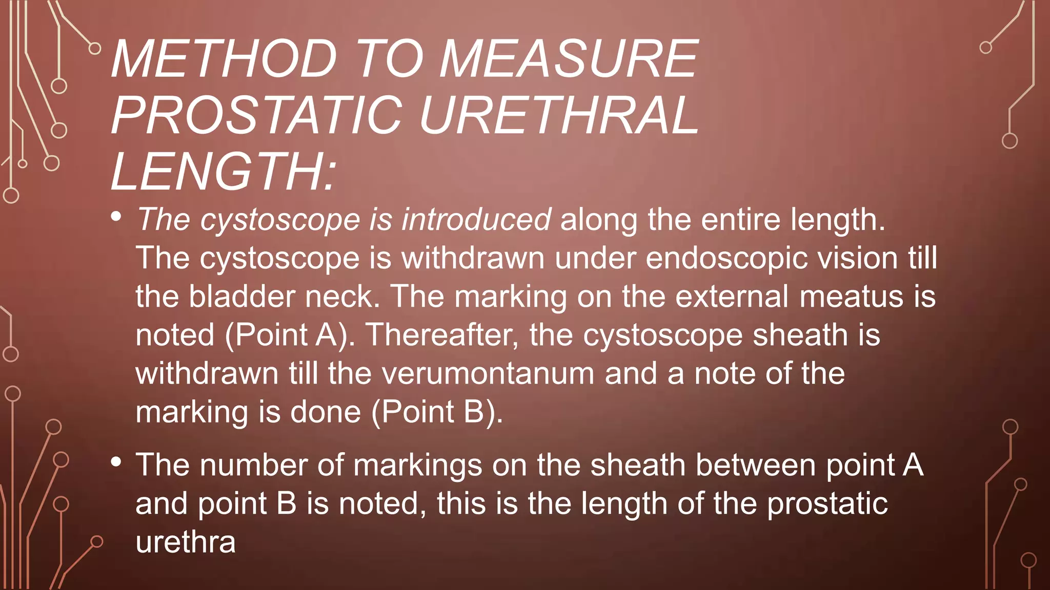 The cystoscope and accessories | PPTX