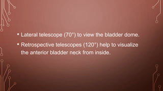 The cystoscope and accessories | PPTX