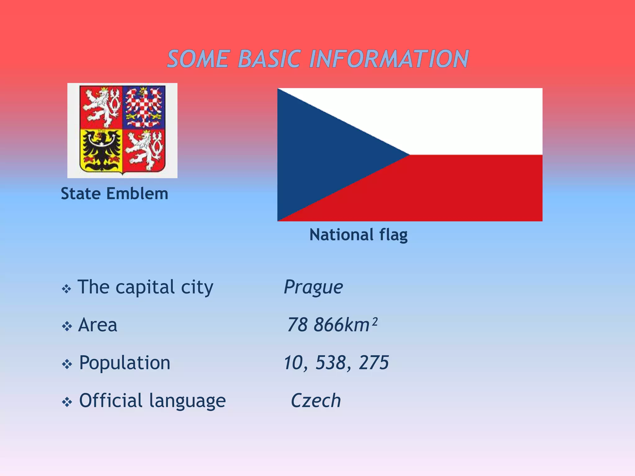 The Czech Republic presentation | PPTX