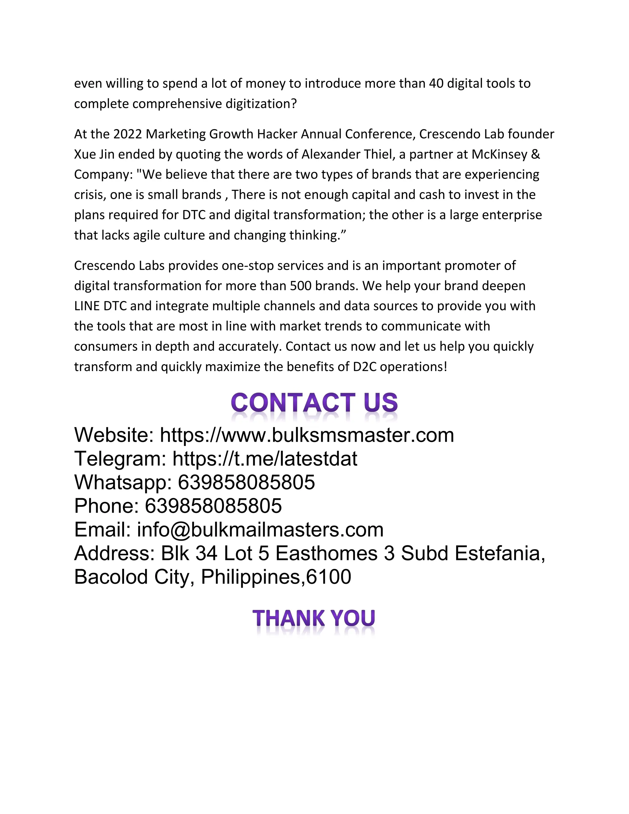 The D2CDTC business model challenge is coming! 4 Key Points Brands ...