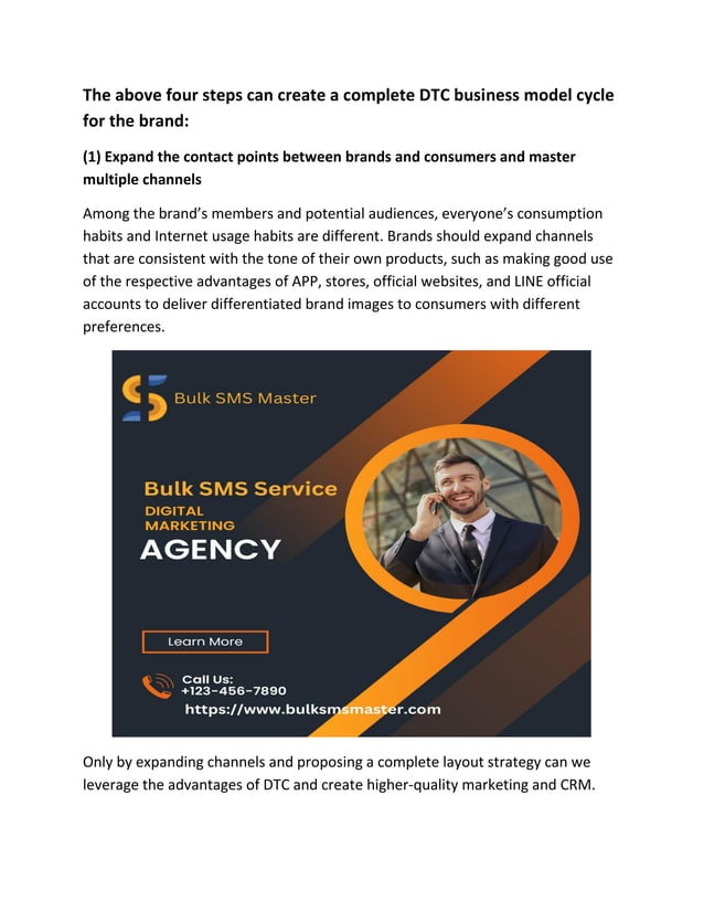 The D2CDTC business model challenge is coming! 4 Key Points Brands ...