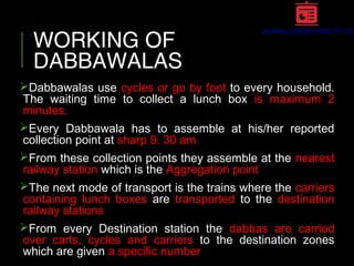 The Dabbawala: A Six Sigma Organization | PPT