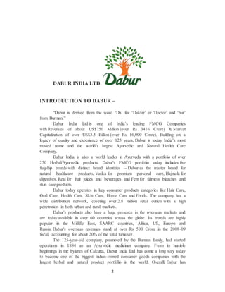 The dabur | DOCX