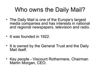 The daily mail | PPT