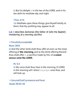 The Daily Sacrifice | PDF