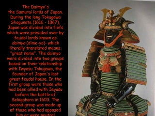 The Daimyo Lords Of Japan | PPS
