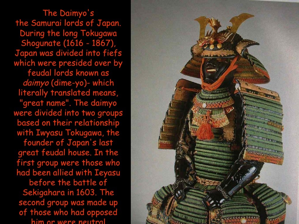 The Daimyo Lords Of Japan