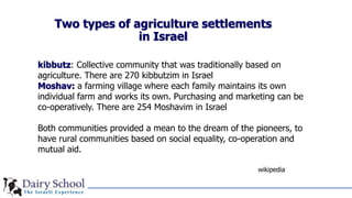 The dairy industry in israel achievements and challenges | PPTX