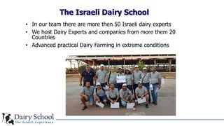 The dairy industry in israel achievements and challenges | PPTX