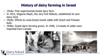 The dairy industry in israel achievements and challenges | PPTX