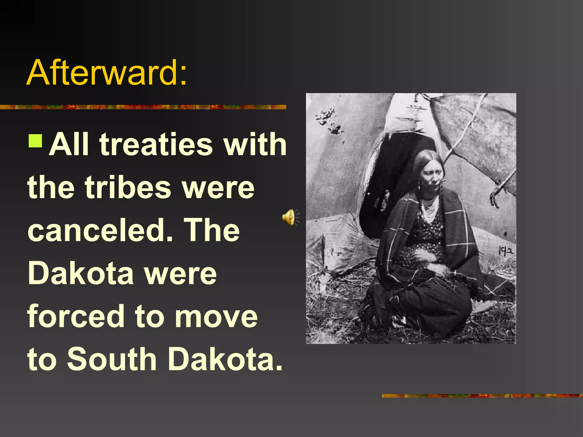 The dakota conflict - A Brief History | PPT